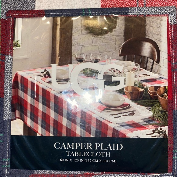 UGG | Dining | Ugg Camper Plaid Tablecloth | Poshmark